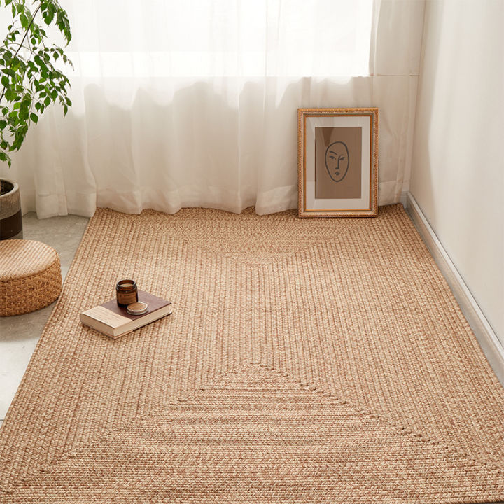 SK Hand-Woven Carpet Modern Minimalist Study and Bedroom Sofa and Tea ...
