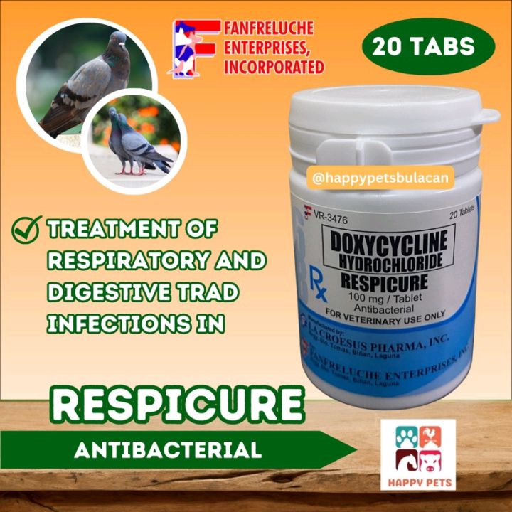 Respicure 20 Tablets for Pigeons | Lazada PH