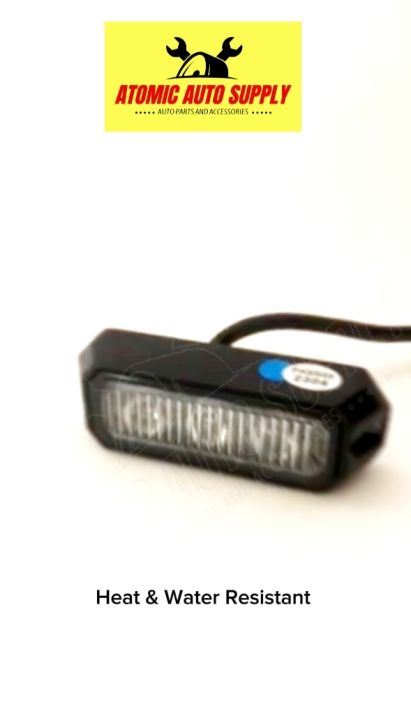 LED AMBULANCE STROBE LIGHT (KF-LED-3R) 3 LED SMALL LIGHTS - HEAT AND ...