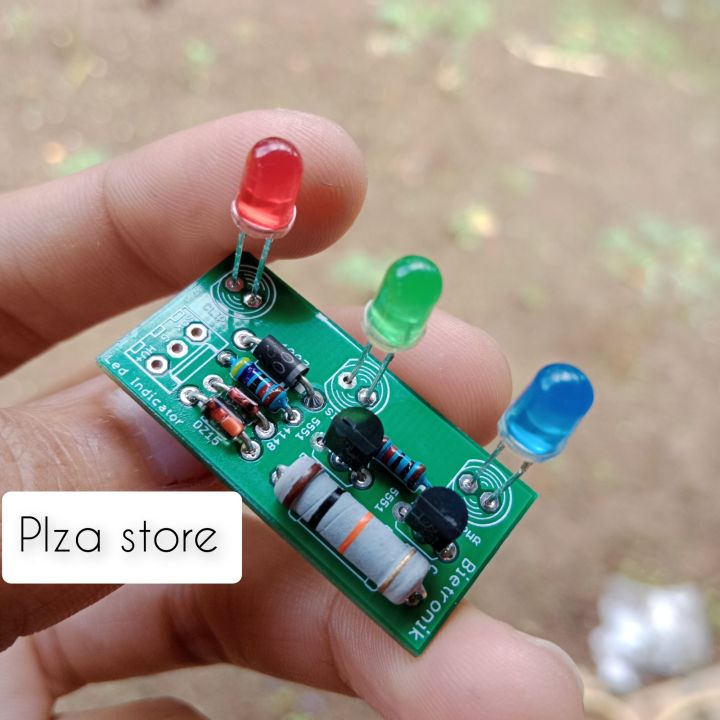 Lampu led clip signal indikator untuk power amplifier pcb double layer ...