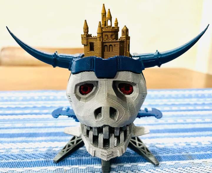 Boazanian Skull - Voltes V (3D Printed) Sky Rook oltea V Legacy | Lazada PH