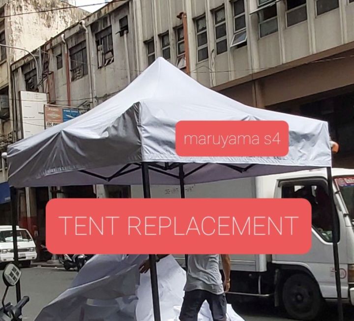 TENT COVER or REPLACEMENT 2M X 3M tarpuline material.s4 maruyama brand. | Lazada PH