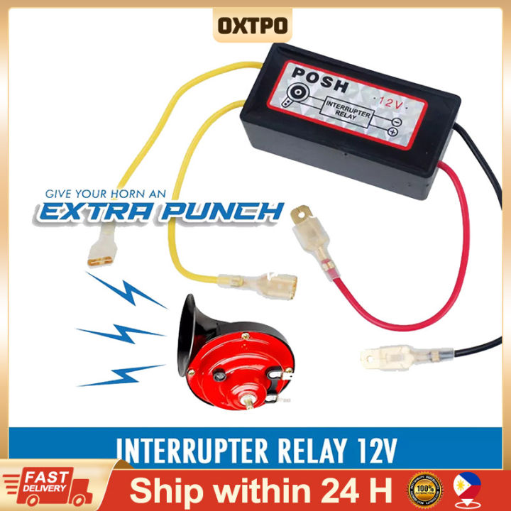 Pinph Posh Horn Relay Interrupter Rapid Motorcycle Retrofit Accessories ...