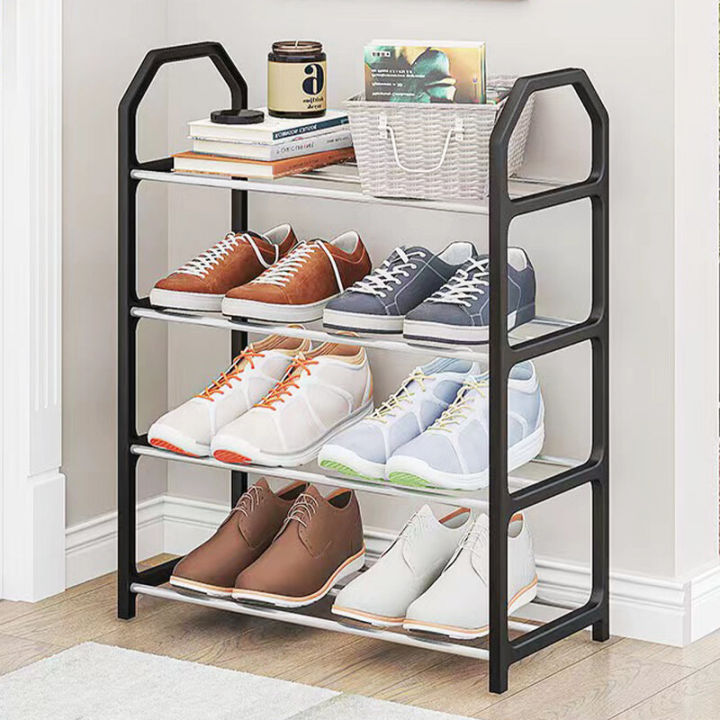 shoe rack organizer 1pc Simple Trapezoid Shoe Rack For Home Entryway ...