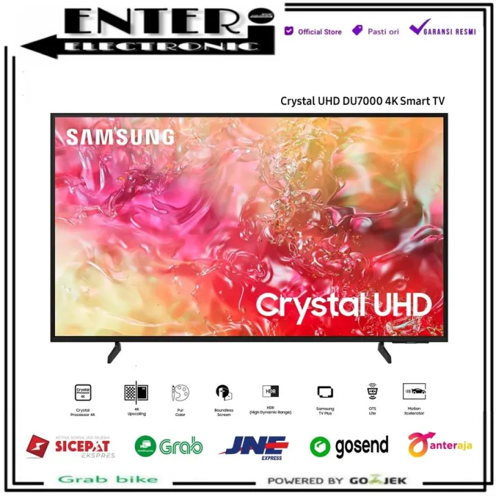 SAMSUNG UA55DU7000KXXD - LED SMART TV 55 INCH UA55DU7000 CRYSTAL UHD 4K ...