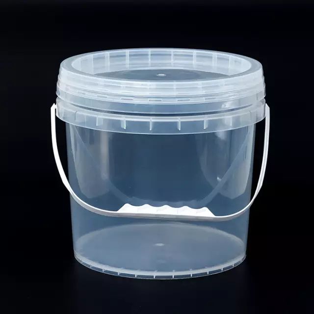 1L 2L Clear Plastic Bucket Container with Lid | Lazada PH