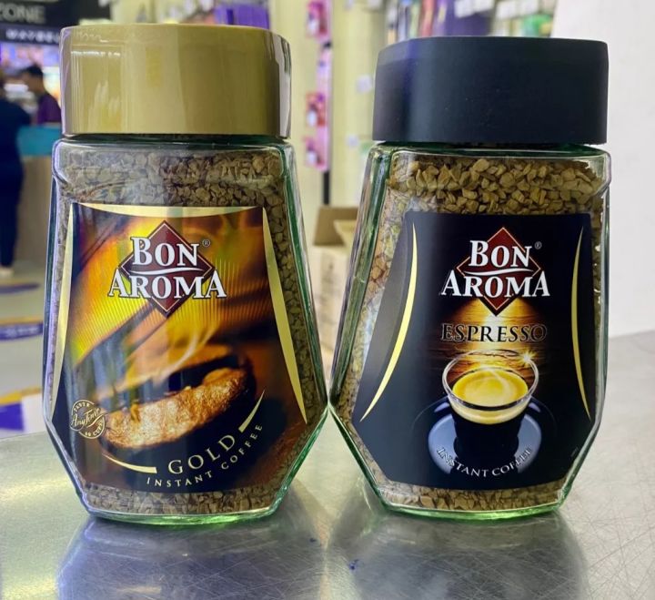 BON AROMAกาแฟบอน อโรม่า กาแฟสำเร็จรูปชนิดฟรีซดราย ขนาด100กรัม | Lazada ...