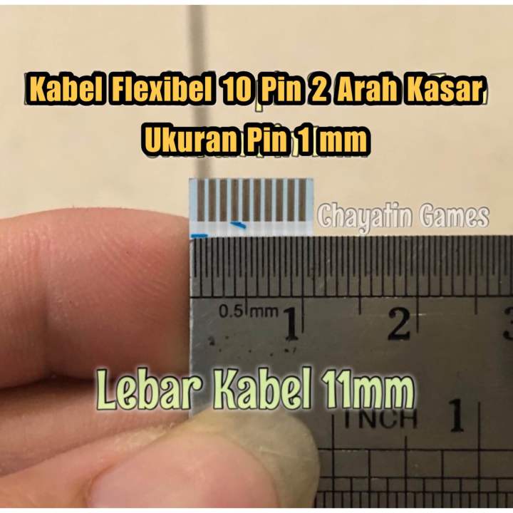 Kabel Flexibel 10 Pin Kasar 2 Arah Panjang sesuai pilihan Varian ...