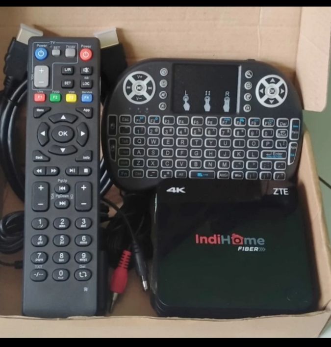 STB ANDROID TV INDIHOME ZTE B860H 4K 2GB FULL ROOT&UNLOCK APP-KEYBOARD REMOT | Lazada Indonesia