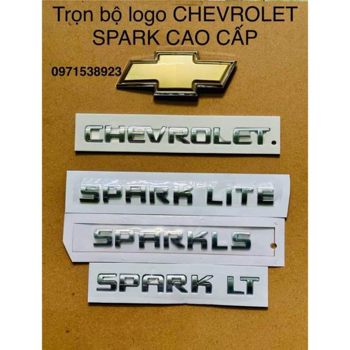 TRỌN BỘ LOGO CHEVROLET SPARK HÀNG XỊN | Lazada.vn