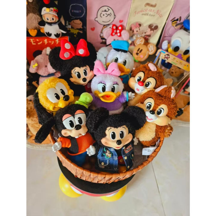 POP MART Official Mickey Mouse Family Cute Together Pendant Series ...