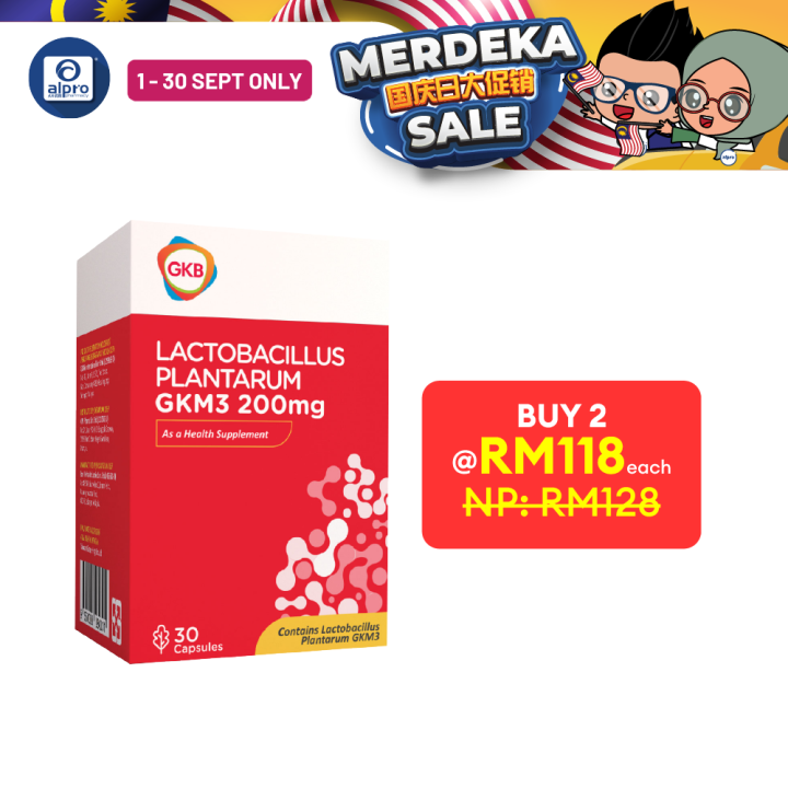 GKB L. Plantarum GKM3 30s | Weight Loss | Probiotic for Body Fat ...