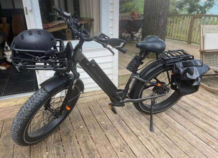 RadRover 6 Plus Step-Thru Fat Tire Power eBike (+lots of addons ...