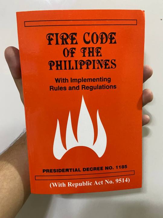 Fire Code Of The Philippines Book | Lazada PH