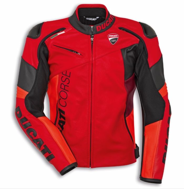 เสื้อ LEATH. JACKET DC C6 RE/RE/BL PERF. C6 | Lazada.co.th