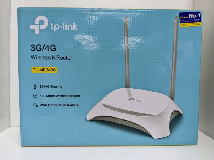 TP-Link TL-MR3420 3G/4G Wireless N Router/USB Modem Dongle | Lazada.co.th