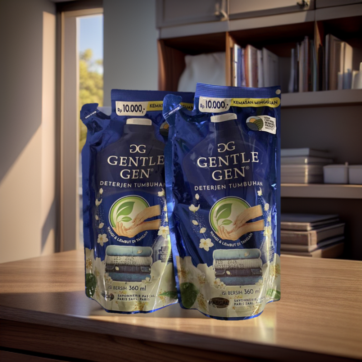 Detergen cair Gentle Gen pouch 360 ml | Lazada Indonesia