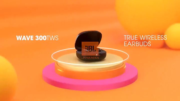รับประกัน 1 ปี JBL Wave 300 TWS True Wireless หูฟังอินเอียร์ บลูทูธไร้ ...