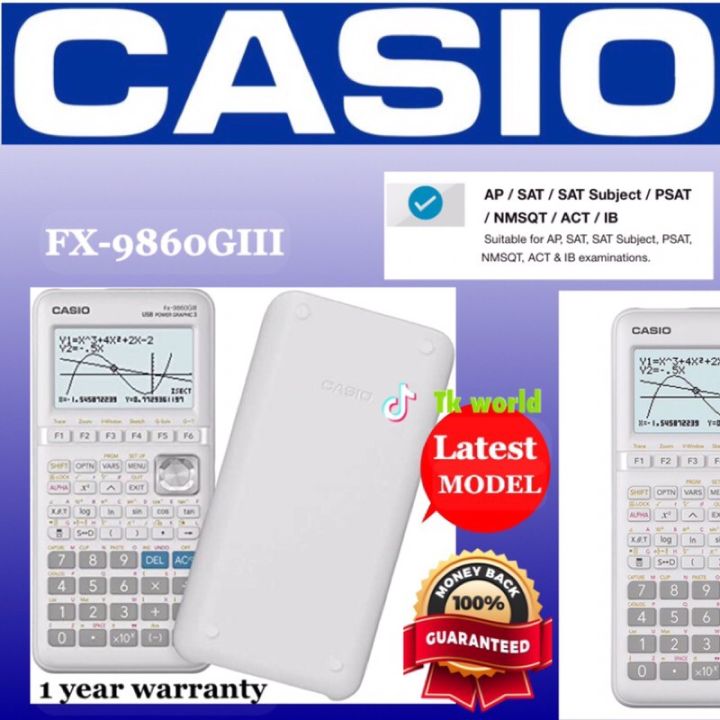Casio FX-9860 GIII Graphic Calculator . | Lazada