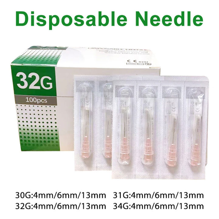 30G/31G/32G/34G painless needle Disposable Small Needle Sterile ...