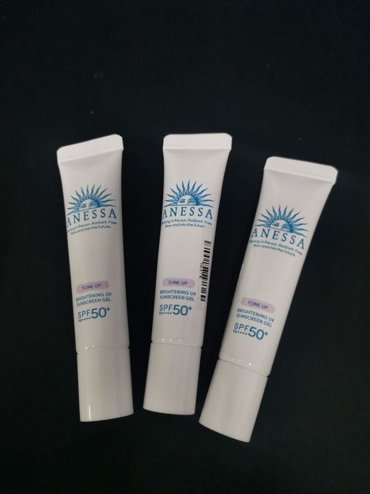 Shiseido Anessa Brightening UV Sunscreen Gel 15g. Tone-up (เนื้อเจล) | Lazada.co.th