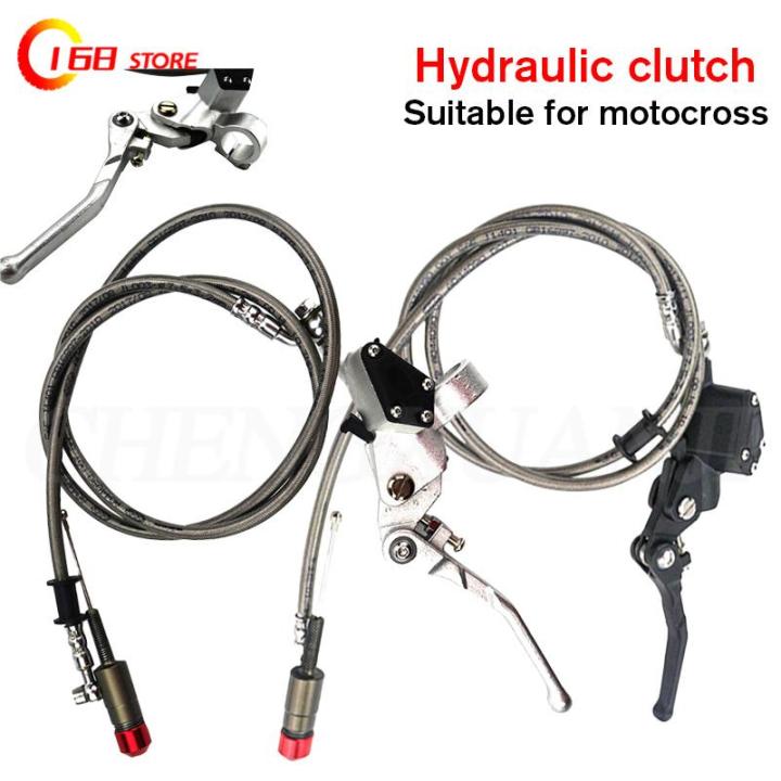 Motorcycle Aluminium Hydraulic Clutch 1200mm Silver Lever Master ...