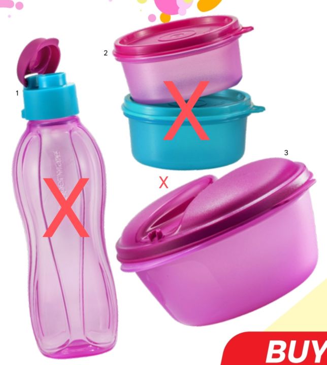 Tupperware Lunch Box 800ml(1 Pcs) | Lazada