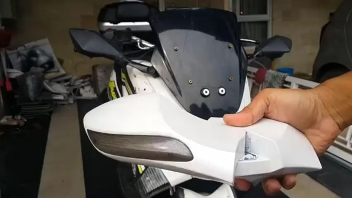 Spion Sepion Nmax Lipat Plastik Spion Yamaha Nmax Plastik LED sein Sen ...