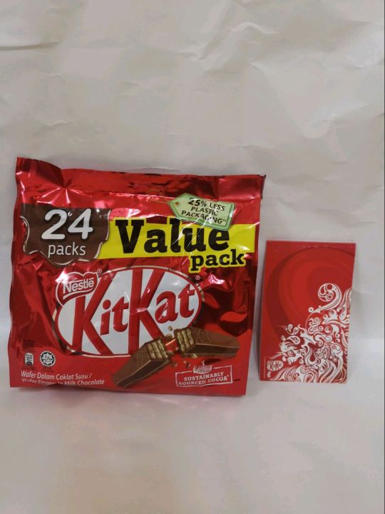 Nestle KitKat Wafer Chocolate Value Pack 24x17g | Lazada