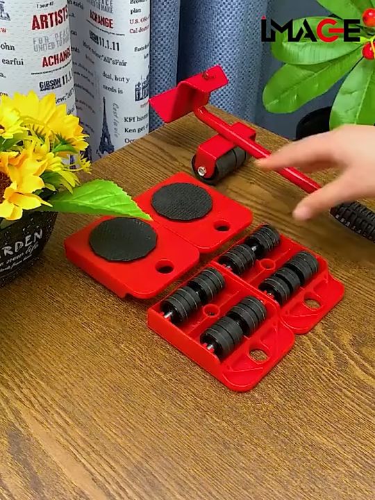 GTE Furniture Moving Tools Heavy Lifter Universal Wheels Furniture ...