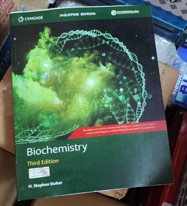 Biochemistry 3rd edition by Stoker | Lazada PH