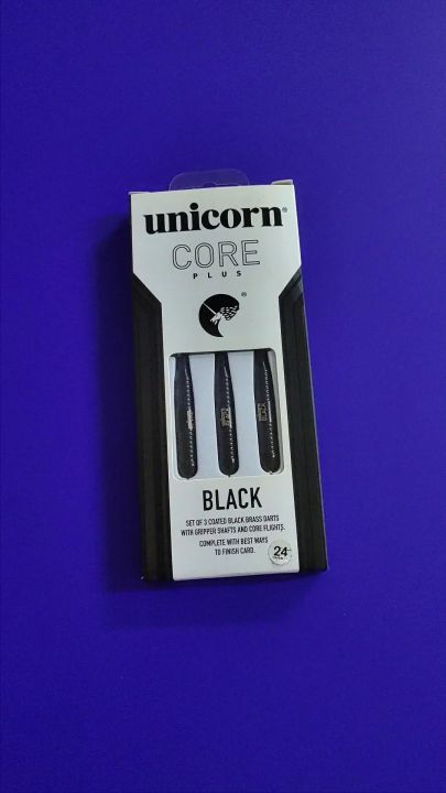 Unicorn Core Plus Win Black Brass Darts | Lazada PH