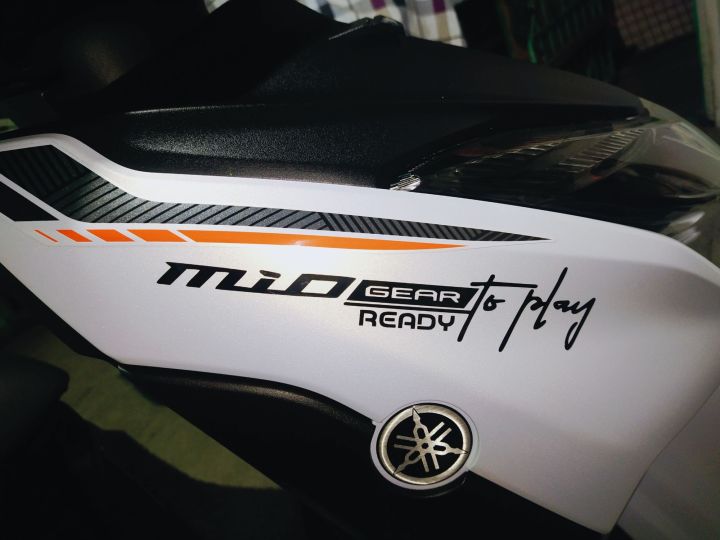 Carbon Sticker Mio Gear Ready to Play Sticker/Decals High Quality ...