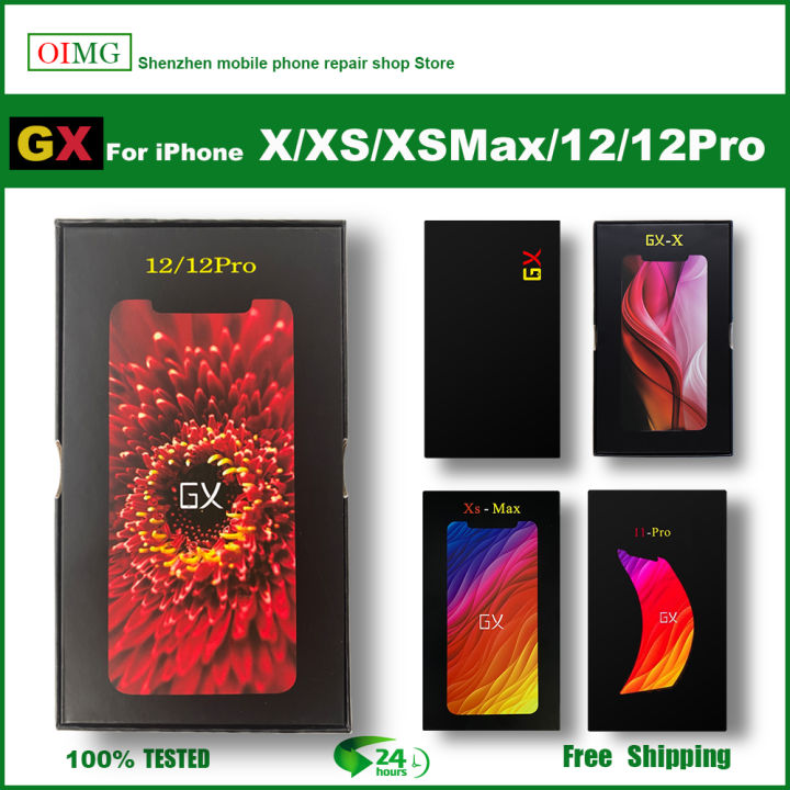 GX OLED For iPhone X Display XS XSMAX 11PRO OLED NEW GX Hard OLED For ...