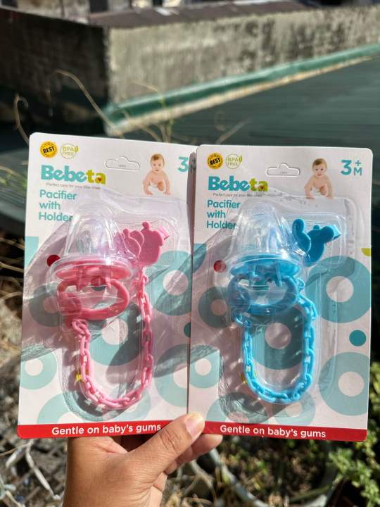 Bebeta Pacifier with Holder Set | Lazada PH
