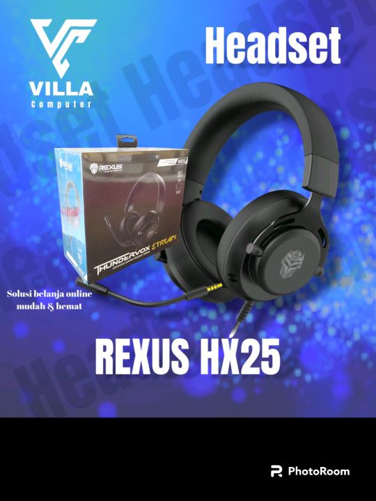 HEADSET REXUS HX25 | Lazada Indonesia