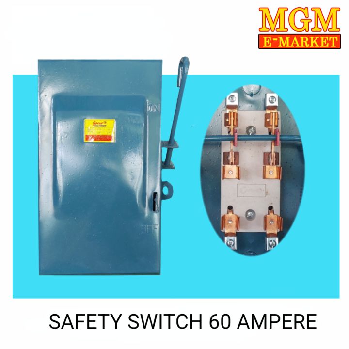 SAFETY SWITCH 60A with FUSE | Lazada PH