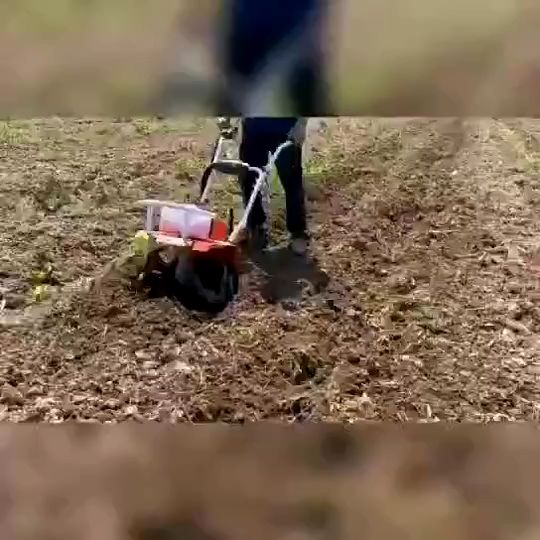 Outdoor Multi-Function Micro-Tiller Gasoline Small Rotary Cultivator ...