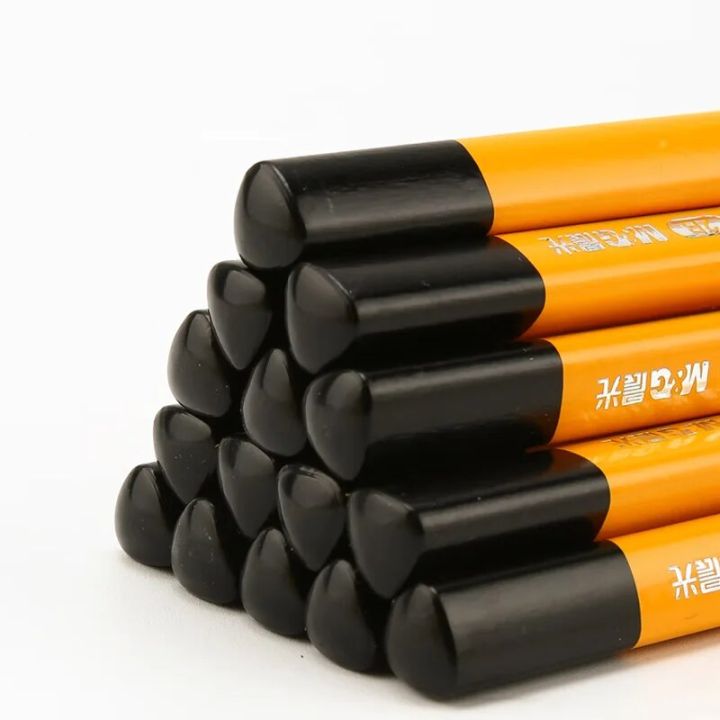 (M&G) Bold 2B Triangular Wooden Pole Pose Pencil Exam Sketching Drawing ...