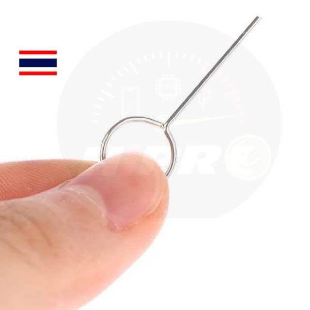 เข็มจิ้มซิม เหล็กจิ้มซิม ถอดซิม ยาว sim eject v2 โทรศัพท์ มือถือ อะไหล่ ...