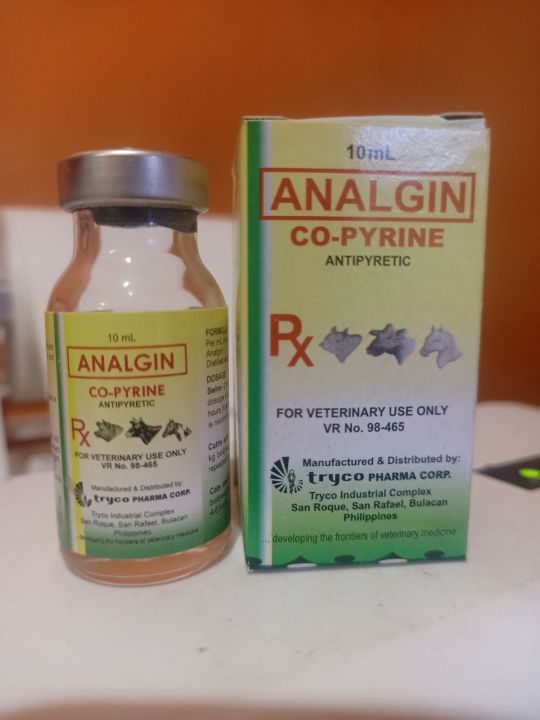 ANALGIN CO-PYRINE PARA SA LAGNAT NG INAHING BABOY, BAKA, AT IBA PANG ...