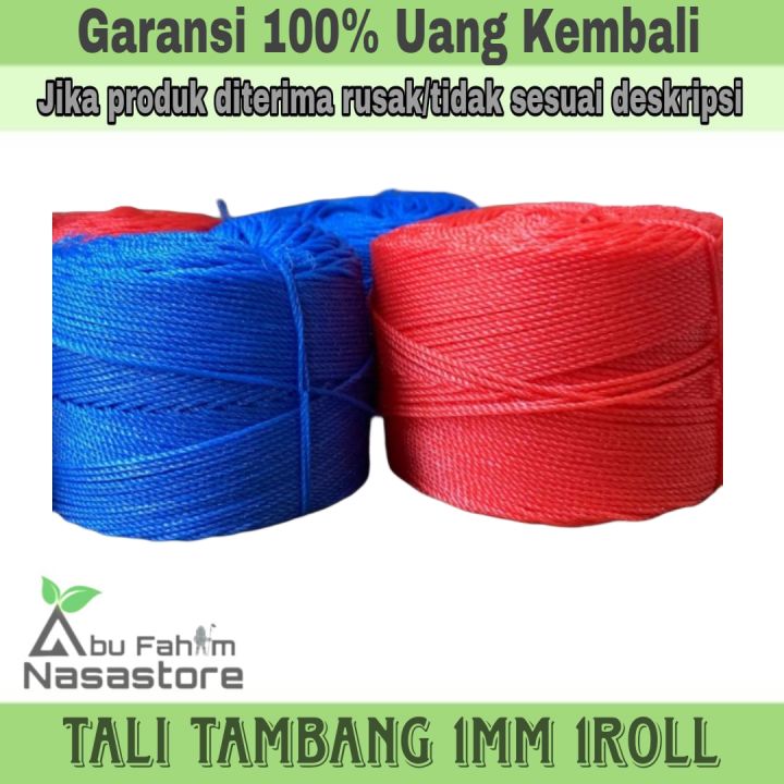 Tali tambang plastik (PE) uk 1mm | Lazada Indonesia