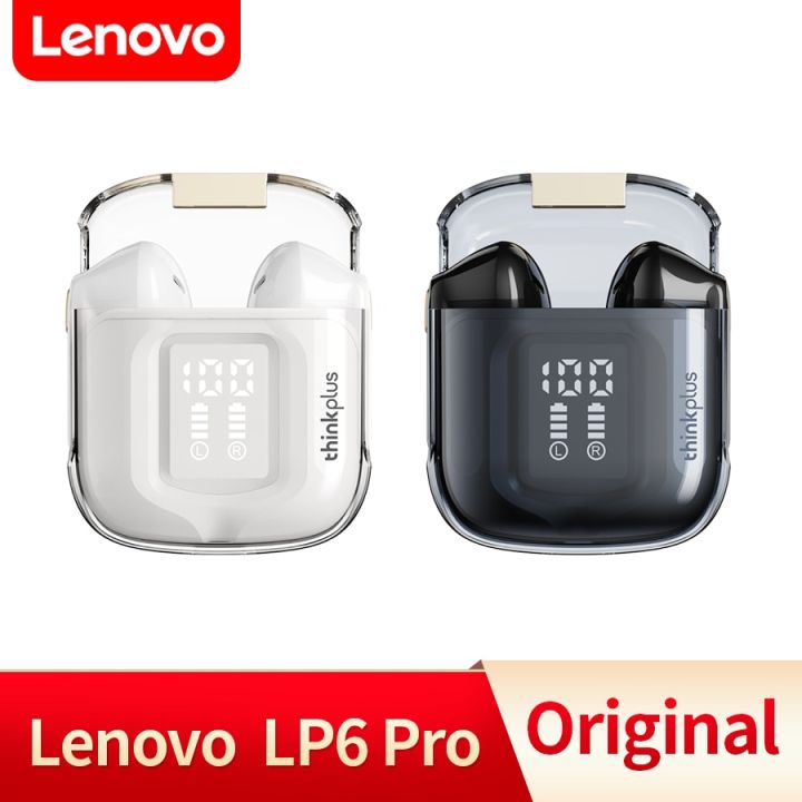 Lenovo LP6 Pro Bluetooth 5.3 Earphones TWS Sports Headphones Wireless ...