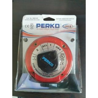 Perko 8501DP Medium Duty Battery Selector Switch with AFD | Lazada
