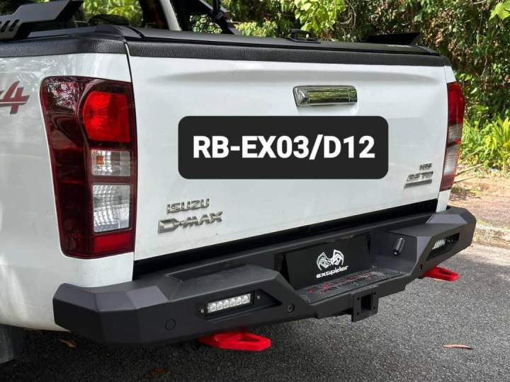 EXSPIDER 3 rear bumper bull bar hilux revo rocco rogue triton dmax ...