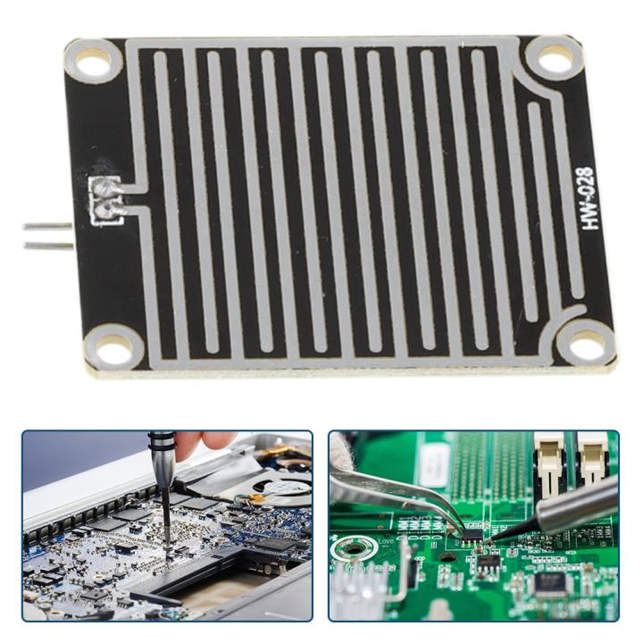 1 PC Single PCB Board Rain Water Level Sensor Module Rising Water Level ...