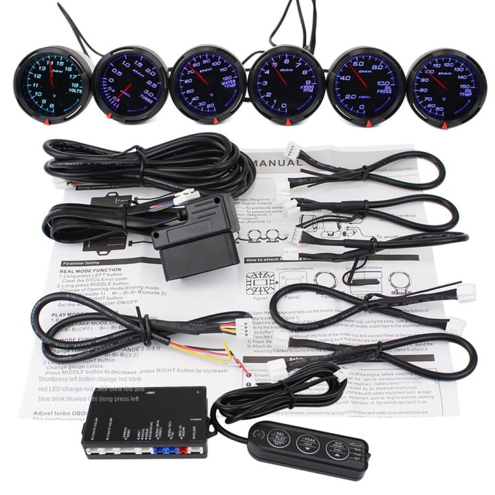 Defi Advance N2 Smart Digital Meter Gauge Volt Water Temp Oil Temp Oil ...