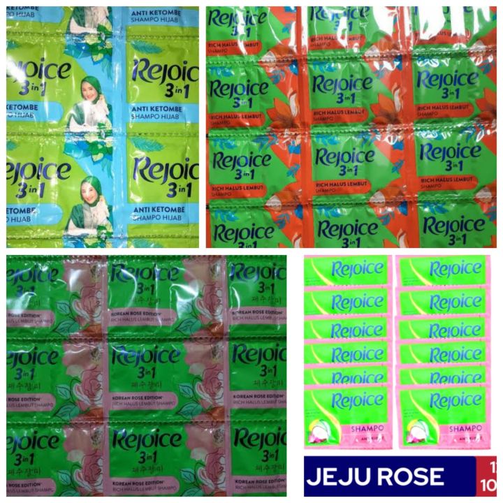 Rejoice Shampo RENCENG 10ML X 12 | Lazada Indonesia
