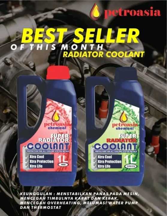 Radiator Coolant Petroasia - Ukuran 1L - Asli Indonesia - Dijamin ...
