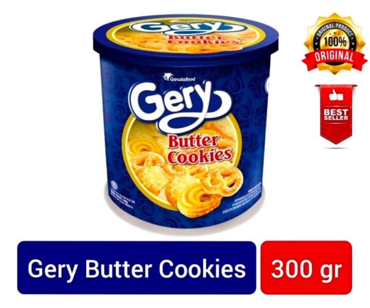 Gery butter cookies jar 300gr | Lazada Indonesia